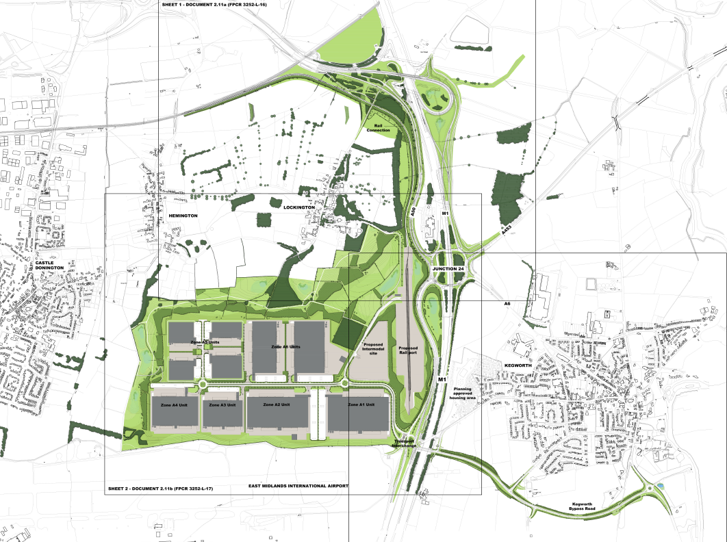 East Midlands Gateway, Strategic Rail Freight Interchange