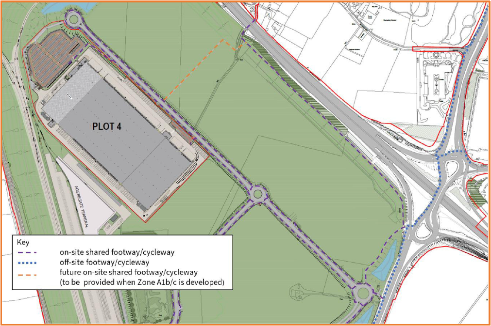 a first occupier for Northampton Gateway